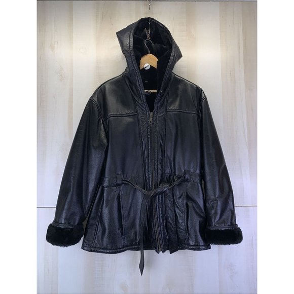 Wilsons Leather | Jackets & Coats | Vintage Wilsons Leather Large Black ...